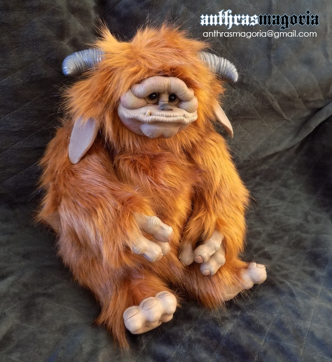 Ludo plush teddy by Anthrasmagoria by Anthrasmagoria Fur Affinity dot net