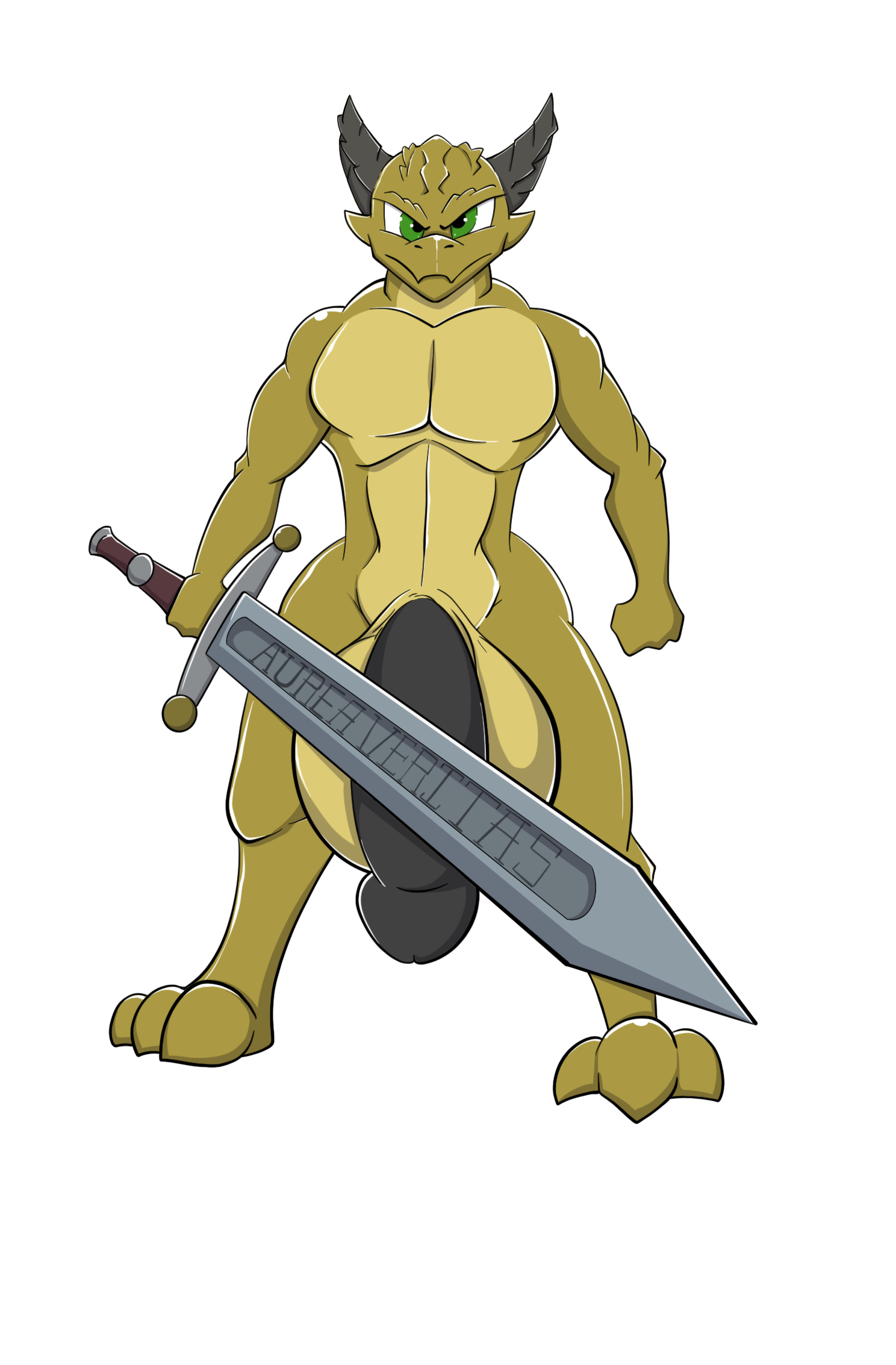 Rule 34 3 Toes 4 Fingers Anthro Aubrin Balls Big Balls Big Penis