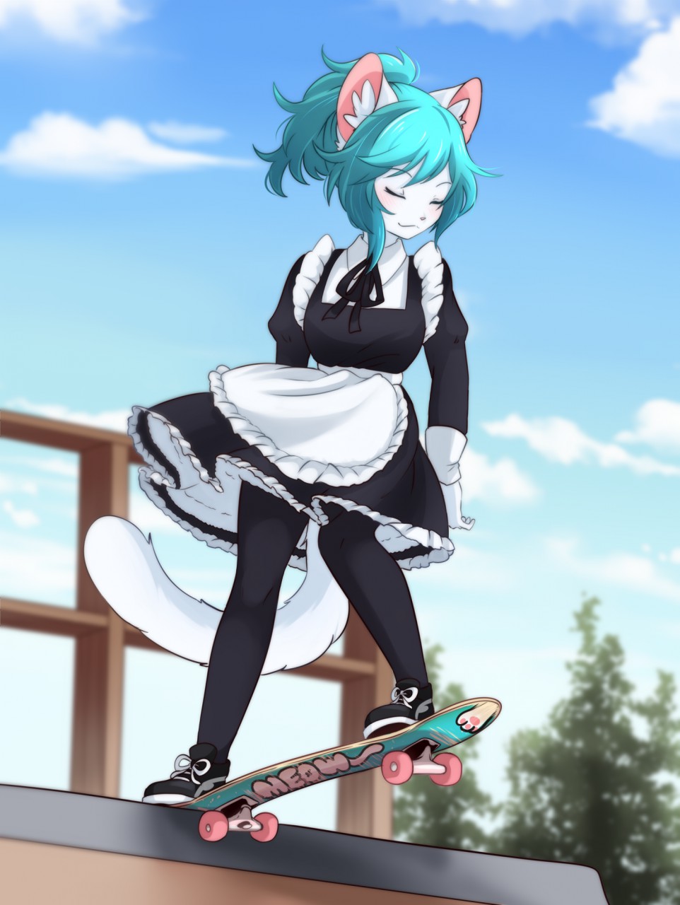 The Big Imageboard Tbib Anthro Blush Breasts Clothing Cloud Day