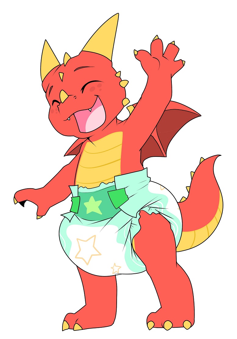 Waving Volly By Diaper And Dragons Fur Affinity [dot] Net
