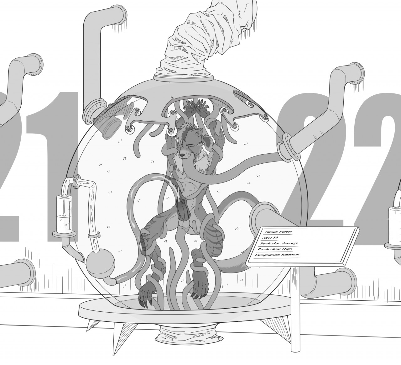 Rule 34 Anal Anal Sex Anthro Balls Bodily Fluids Bondage Bound