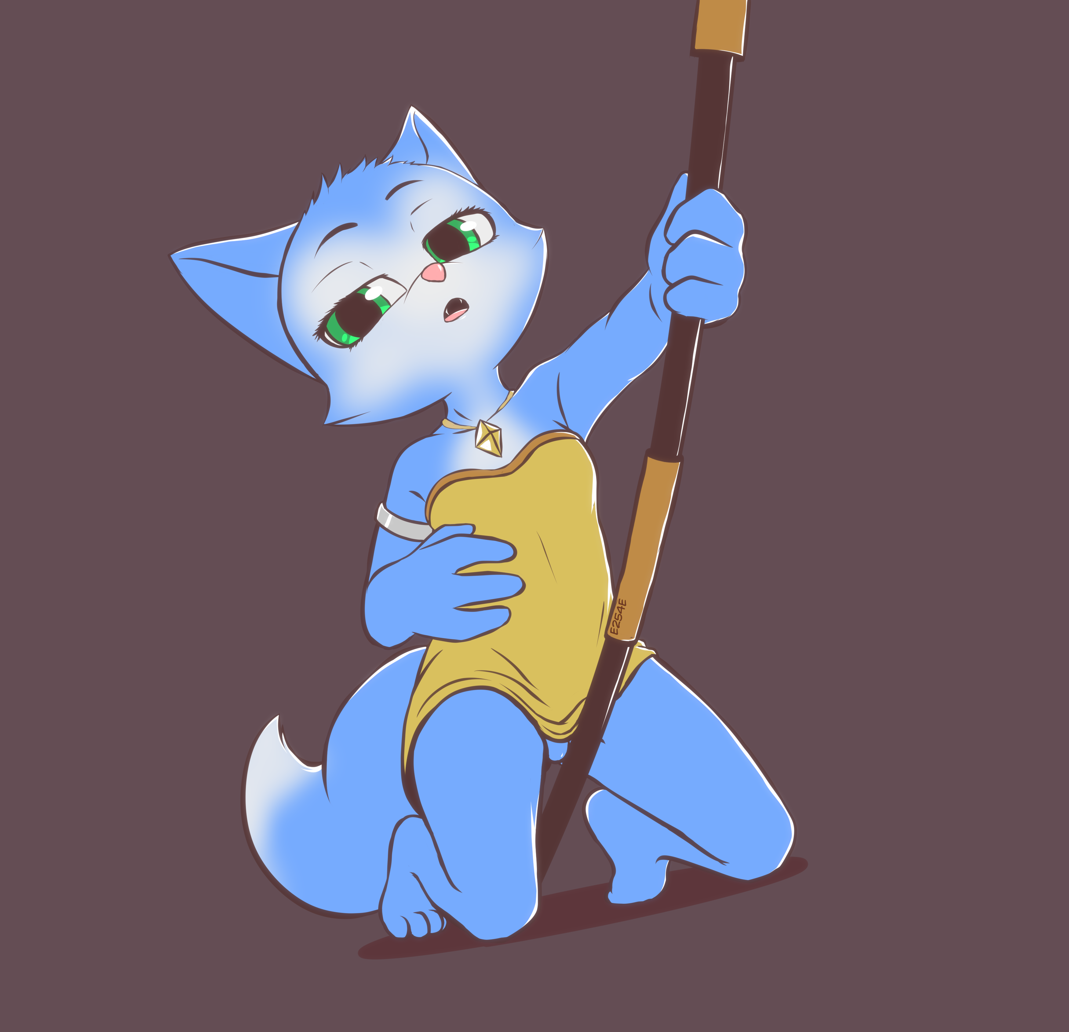 Rule 34 Absurd Res Aged Down Anthro Barefoot Blue Body Blue Fur Blue Hair Bottomless Canid