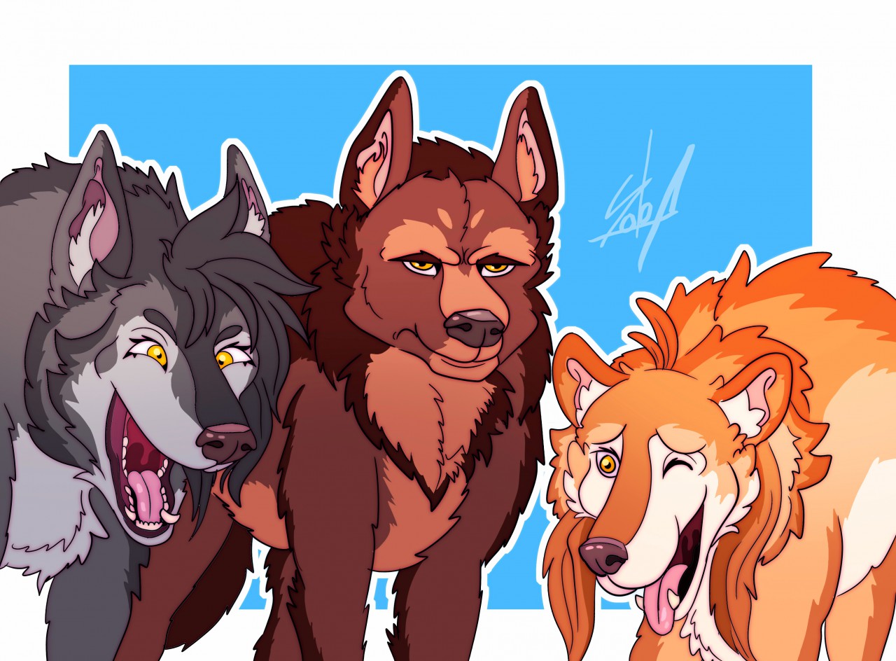 Decided To Draw The Laughing Wolves Meme Art By Me 45 Off