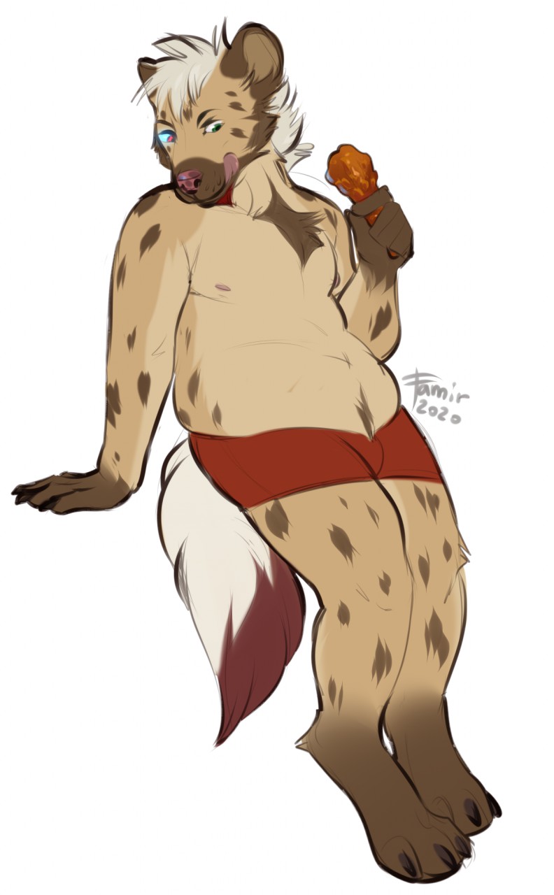 Rule 34 2020 Anthro Belly Big Belly Blue Sclera Bottomwear Brown Body