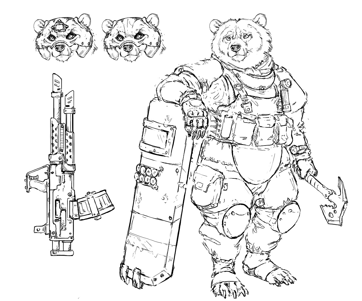 The Big Imageboard Tbib 2022 Anthro Armor Axe Bear Chest Armor