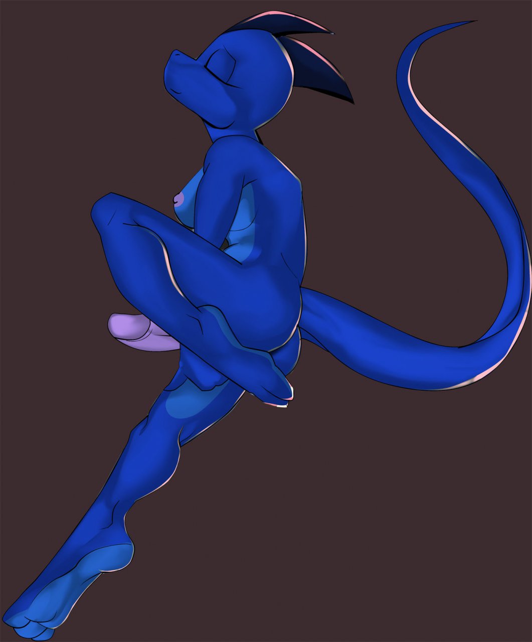 Rule 34 1futa 2010 3 Toes Anthro Areola Ass Big Penis Blue Body Blue