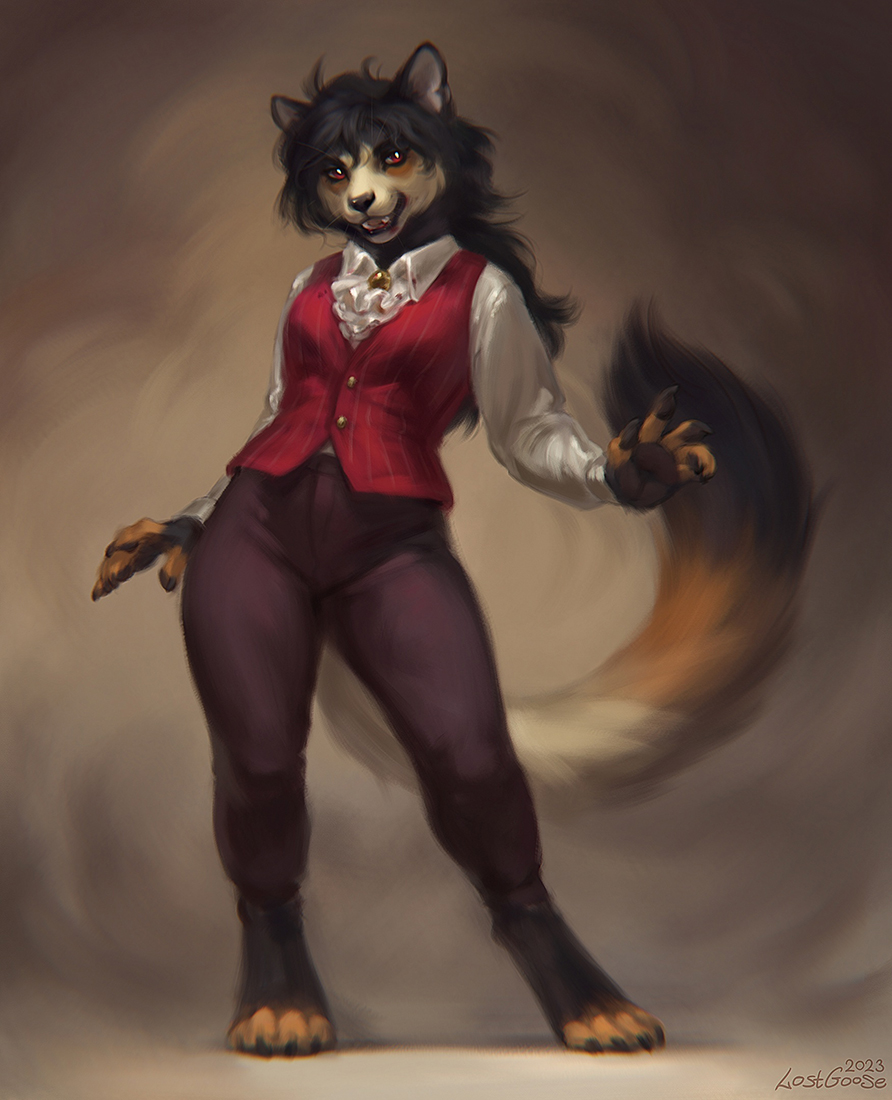 The Big Imageboard Tbib 2023 Anthro Black Body Black Fur Black Hair
