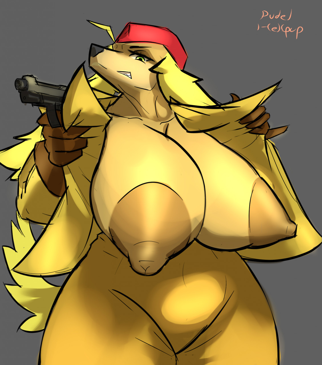 Rule 34 Angry Anthro Areola Big Areola Big Breasts Big Hair Big