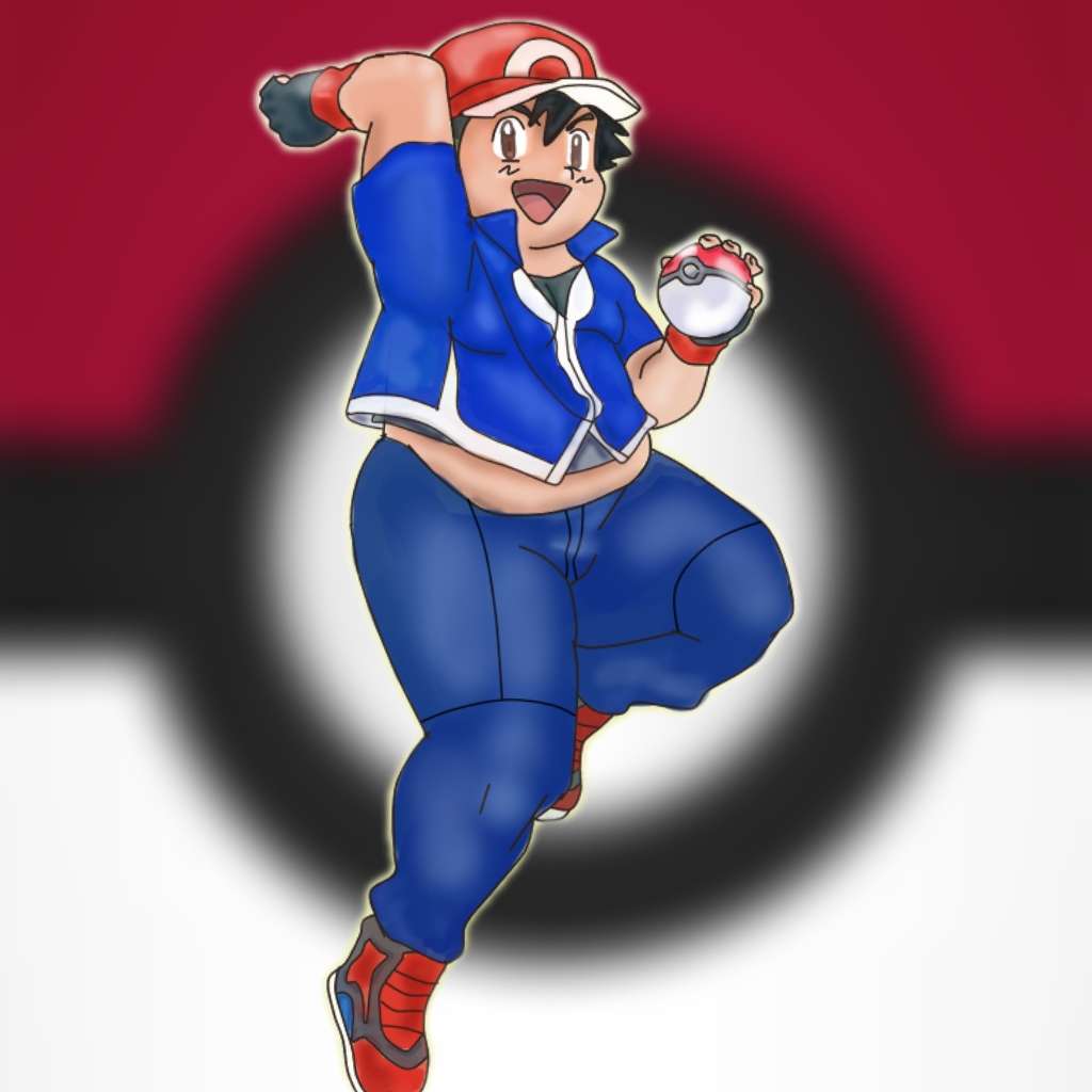 Chubby Ash Ketchum By Migarada Fur Affinity Dot Net