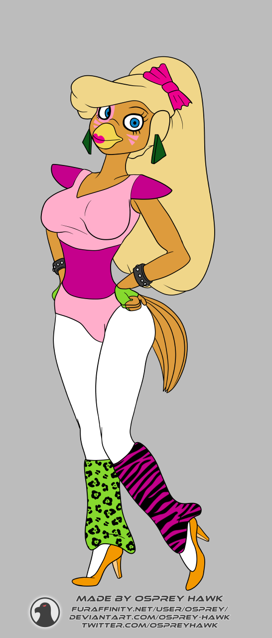 Rock A Doodle Goldie Cosplay