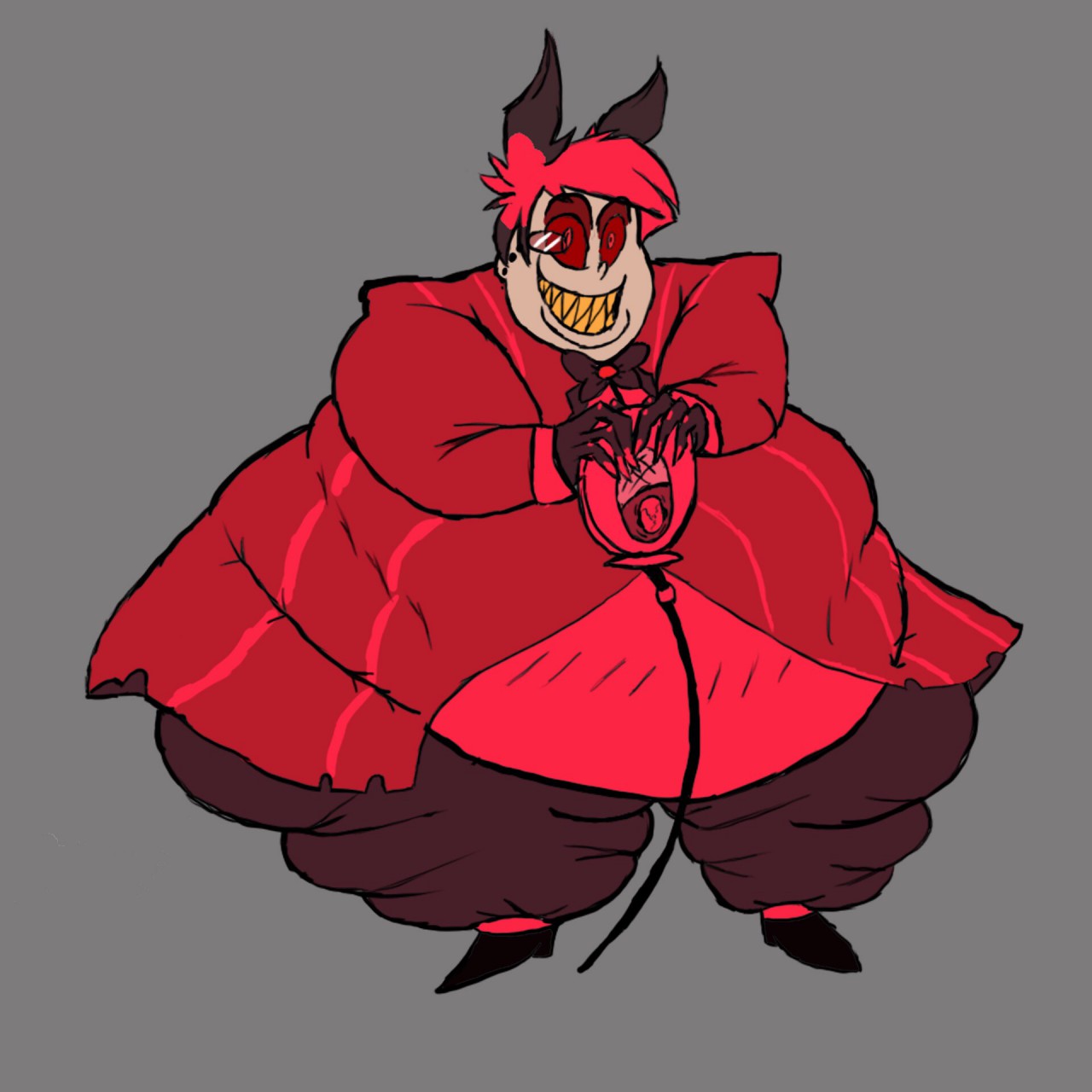 Mega Thicc Alastor By Pelopelopelo Fur Affinity Dot Net