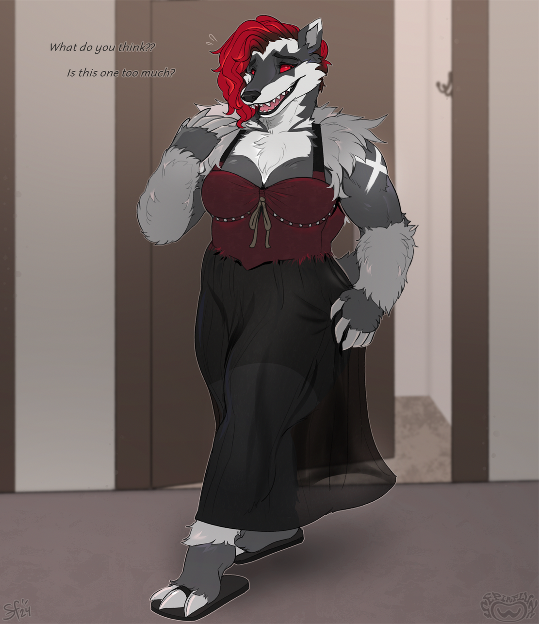 The Big Imageboard Tbib 2024 Anthro Biped Black Body Black Fur