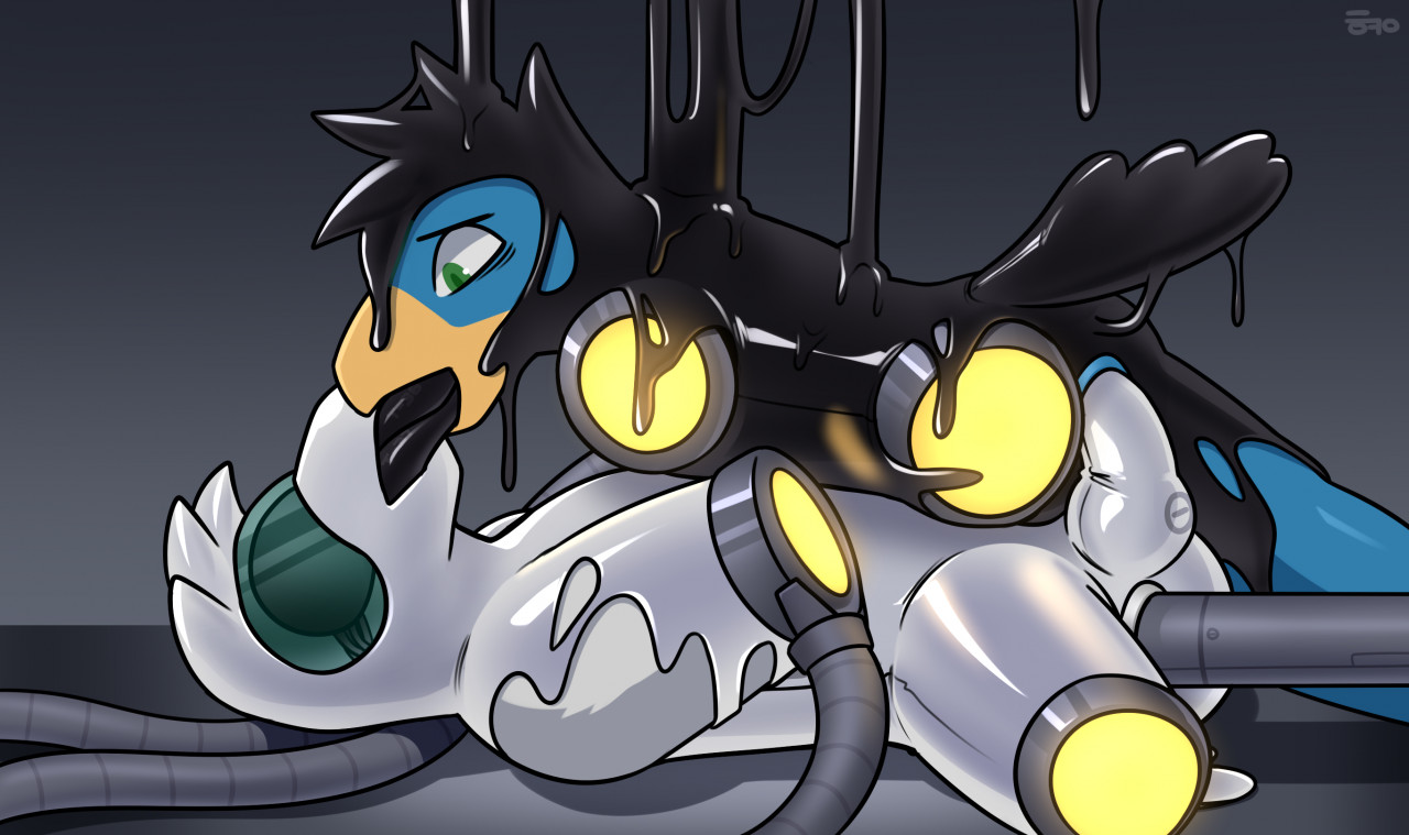 Rule 34 Amputee Anal Anal Sex Anthro Ass Avian Bird Bondage Bound Disability Drone Duo