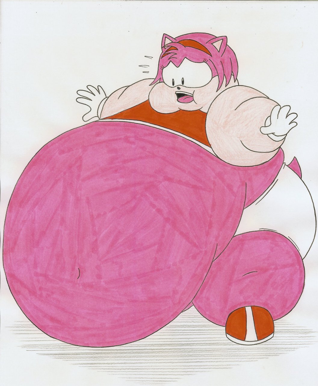 Amy Rose Is Fat Really