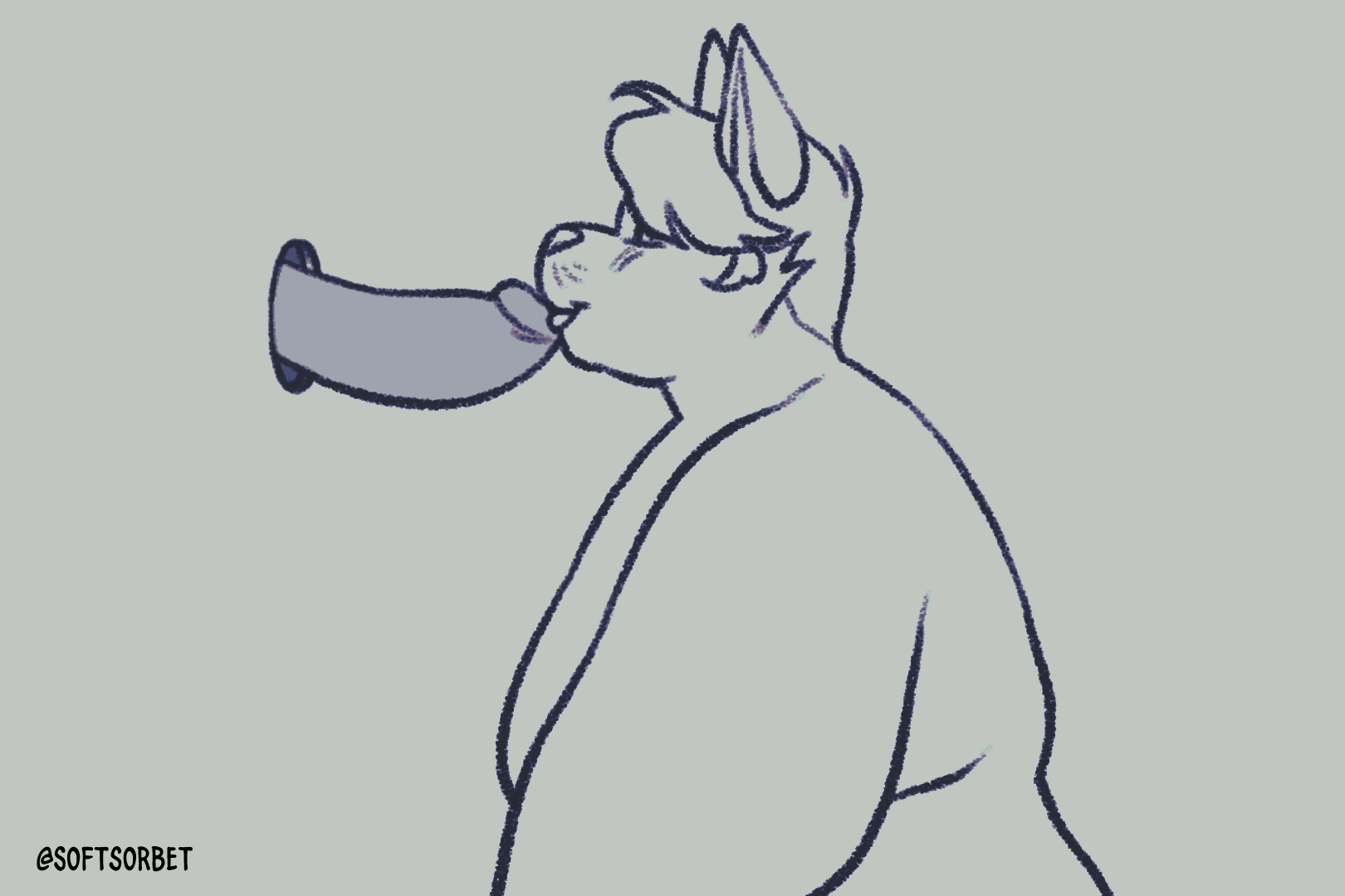 Rule 34 32 Animated Anthro Closed Eyes Domestic Cat Felid Feline Felis Genitals Glory Hole Hi