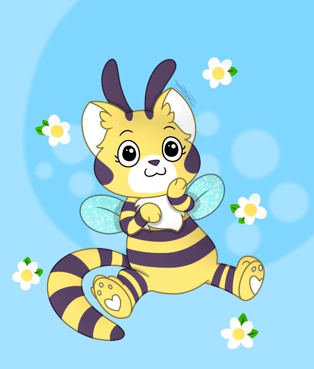 Cat Bee By Starkittysapphire Fur Affinity [dot] Net
