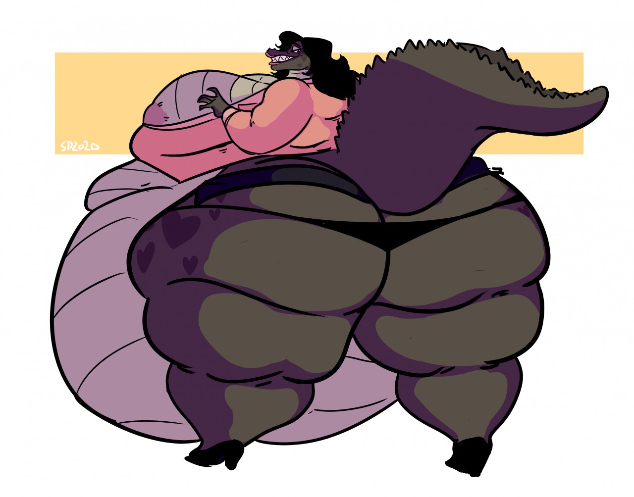 Rule 34 2020 Absurd Res Alligator Alligatorid Anthro Ass Ass Cleavage