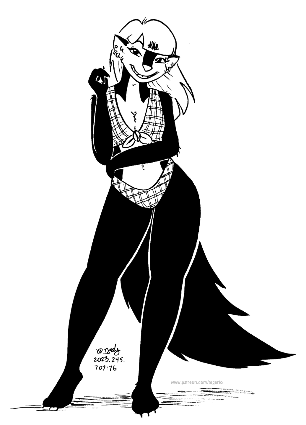 The Big Imageboard Tbib 2023 Anthro Bedroom Eyes Black And White