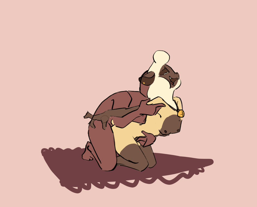 Rule 34 2023 Ambiguous Penetration Ambiguous Species Animated Anthro Arm Pull Bell Bell Collar