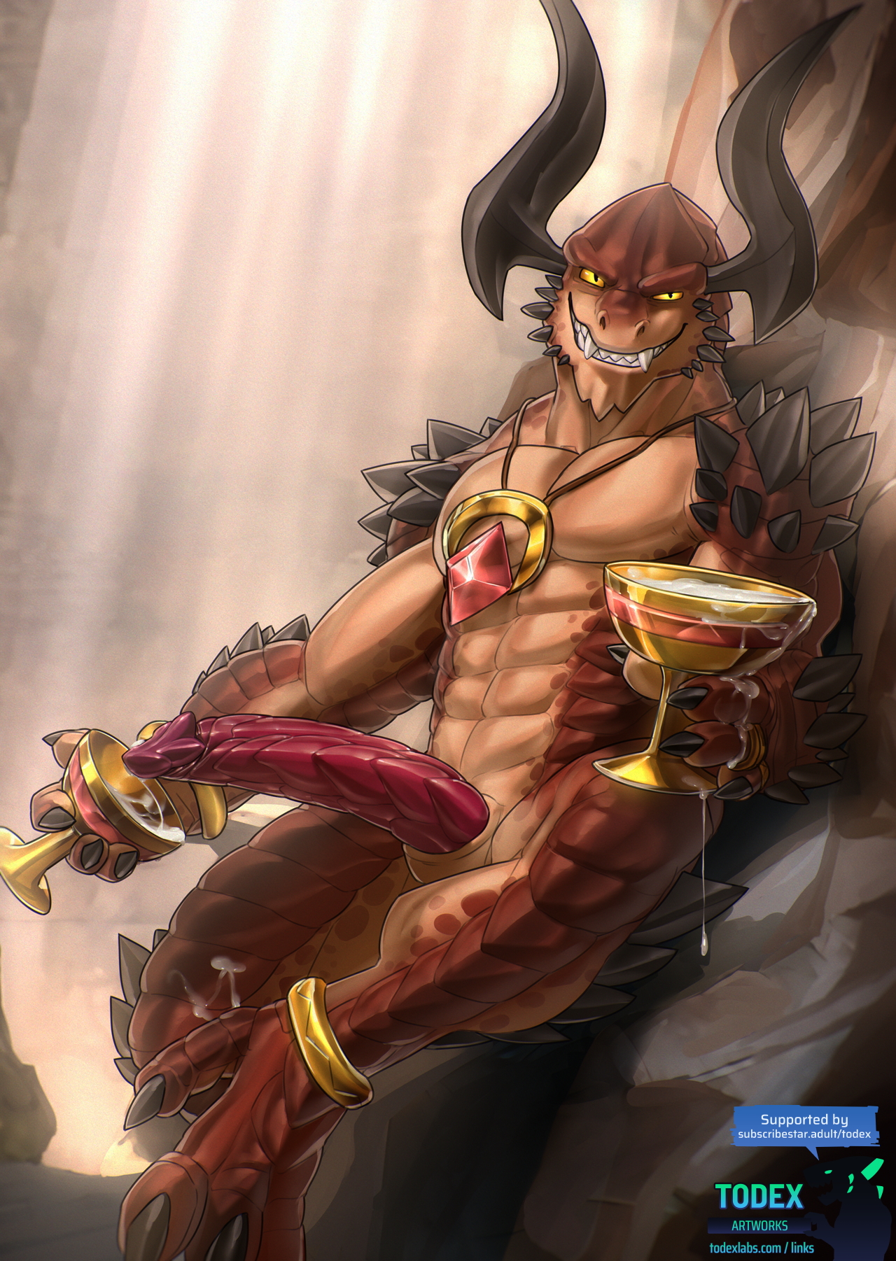 Rule 34 Abs Anthro Big Penis Bodily Fluids Container Cum Cum Chalice