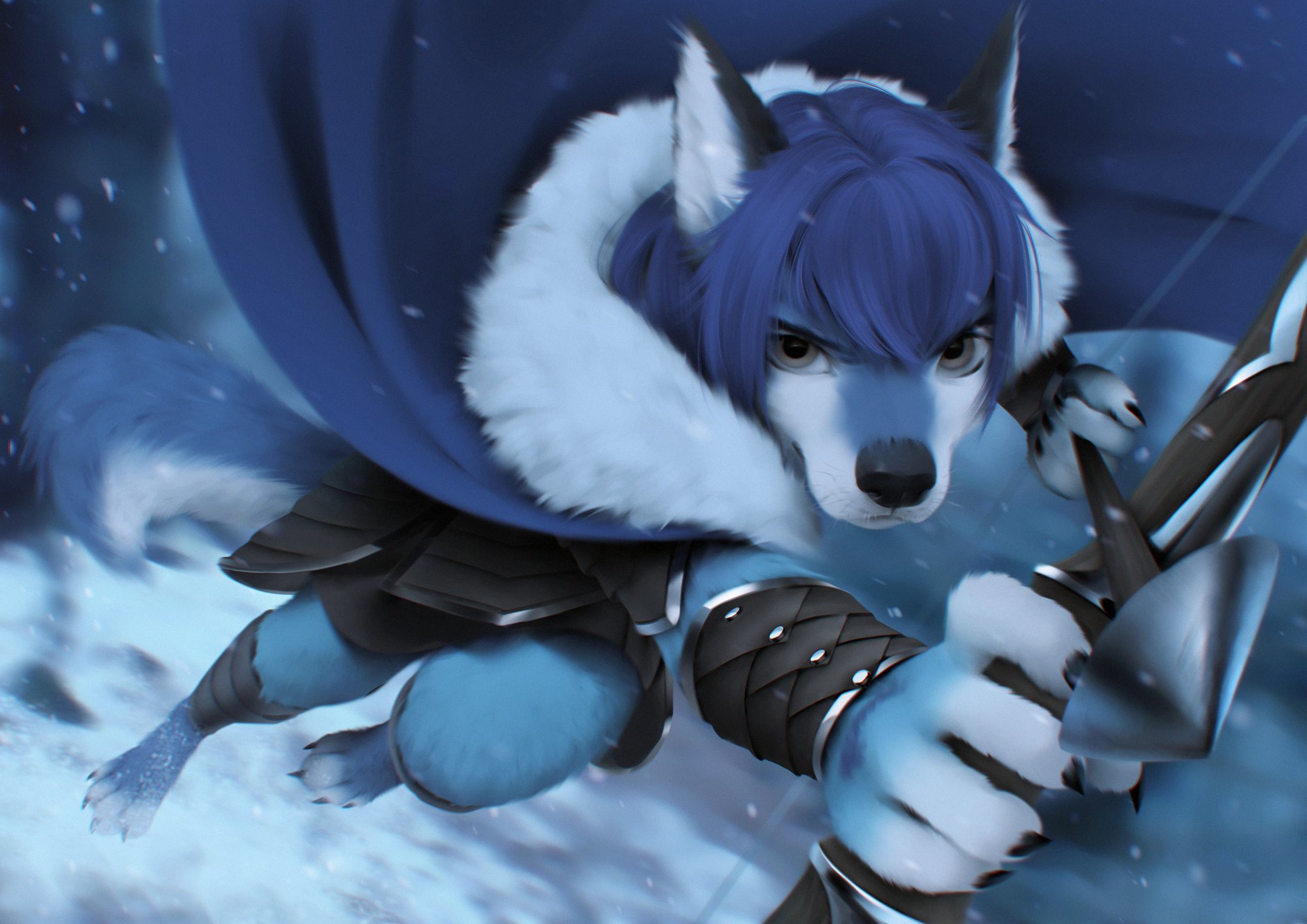 The Big Imageboard Tbib Action Pose Anthro Barefoot Black Nose Blue